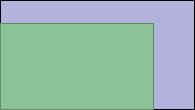 Visual TV Size Comparison : 114 inch 16x9 display vs 90 inch 16x9 display