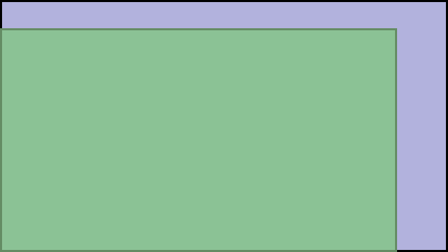 Visual TV Size Comparison : 12.4 inch 16x9 display vs 11 inch 16x9 display