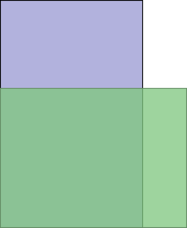 Visual TV Size Comparison : 12.7 inch 10x16 display vs 11 inch 4x3 display