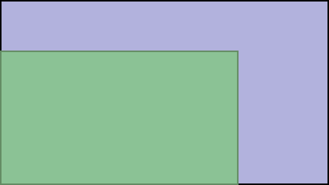 Visual TV Size Comparison : 120 inch 16x9 display vs 87 inch 16x9 display