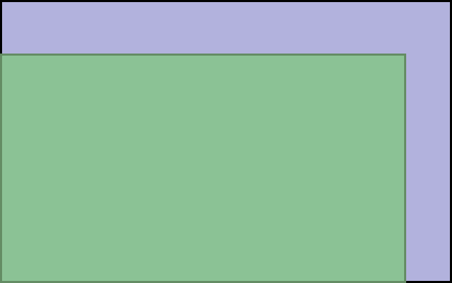 Visual TV Size Comparison : 16 inch 16x10 display vs 14 inch 16x9 display