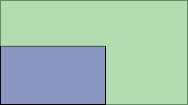 Visual TV Size Comparison : 18 inch 16x9 display vs 32 inch 16x9 display
