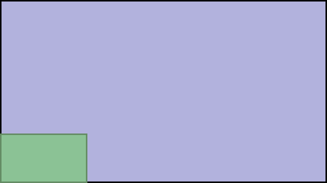 Visual TV Size Comparison : 187 inch 16x9 display vs 50 inch 16x9 display