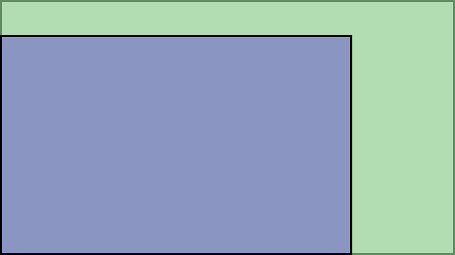 Visual TV Size Comparison : 21.5 inch 16x10 display vs 27 inch 16x9 display