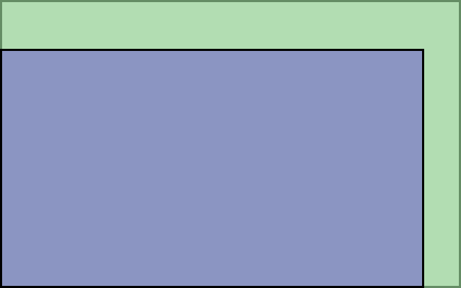 Visual TV Size Comparison : 21.5 inch 16x9 display vs 24 inch 16x10 display