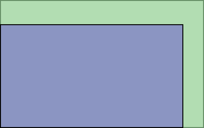 Visual TV Size Comparison : 21 inch 16x9 display vs 24 inch 16x10 display