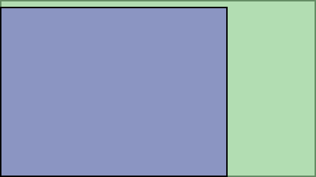 Visual TV Size Comparison : 22 inch 4x3 display vs 28 inch 16x9 display