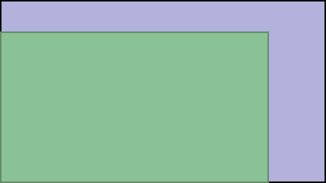 Visual TV Size Comparison : 23 inch 16x9 display vs 19 inch 16x9 display