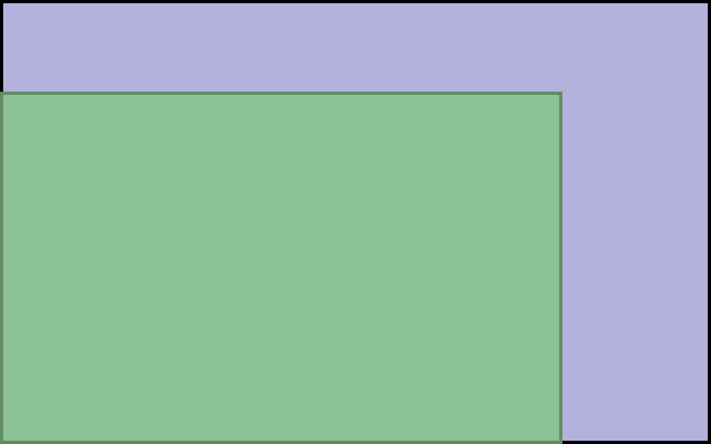Visual TV Size Comparison : 24 inch 16x10 display vs 19 inch 16x10 display