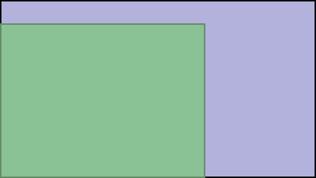 Visual TV Size Comparison : 24 inch 16x9 display vs 17 inch 4x3 display