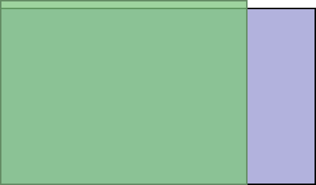 Visual TV Size Comparison : 24 inch 16x9 display vs 20.5 inch 4x3 display