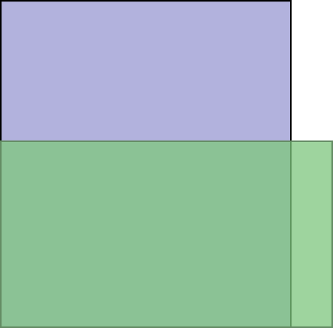 Visual TV Size Comparison : 27.6 inch 16x18 display vs 24 inch 16x9 display
