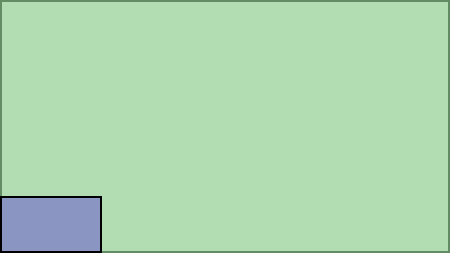 Visual TV Size Comparison : 27 inch 16x9 display vs 120 inch 16x9 display