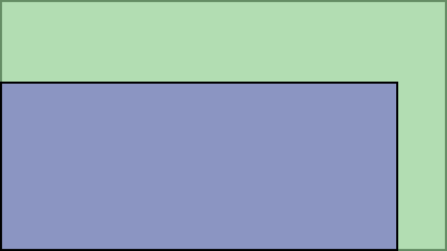 Visual TV Size Comparison : 27 inch 2:35x1 display vs 32 inch 16x9 display