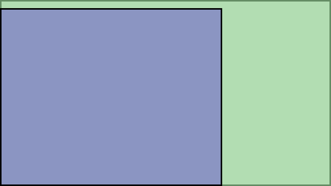 Visual TV Size Comparison : 27 inch 5x4 display vs 36 inch 16x9 display