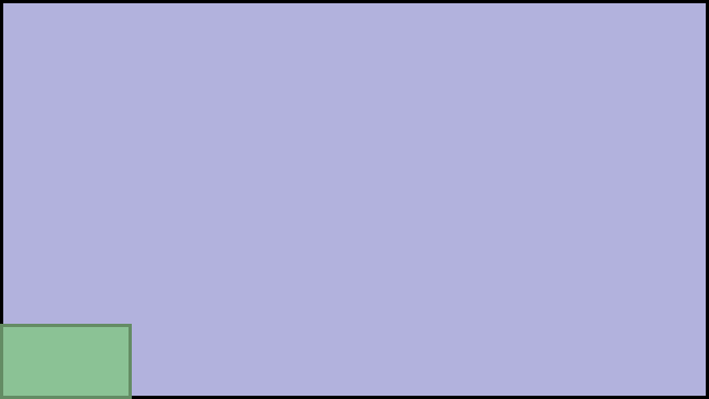 Visual TV Size Comparison : 270 inch 16x9 display vs 50 inch 16x9 display