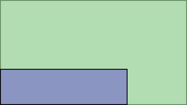 Visual TV Size Comparison : 34 inch 32x9 display vs 55 inch 16x9 display