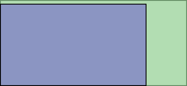 Visual TV Size Comparison : 4.98 inch 16x9 display vs 6.1 inch 13x6 display