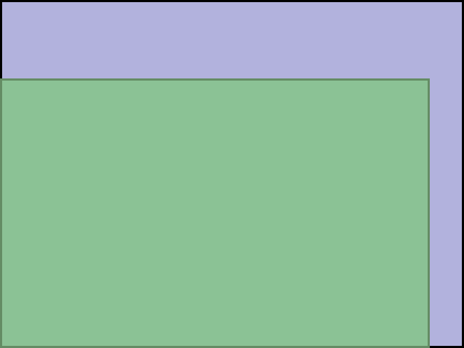 Visual TV Size Comparison : 4 inch 4x3 display vs 3.5 inch 16x10 display