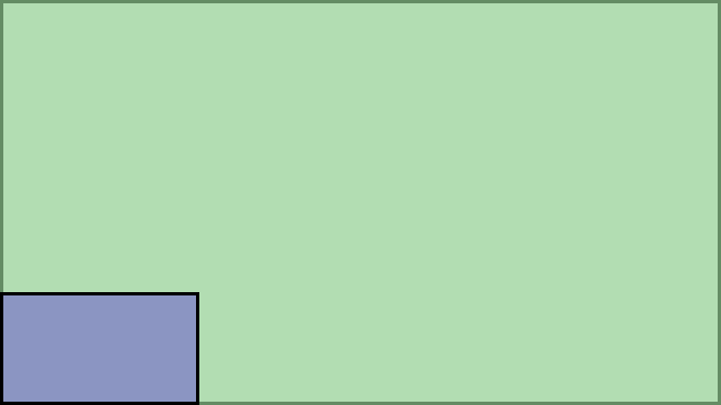 Visual TV Size Comparison : 42 inch 16x9 display vs 152 inch 16x9 display