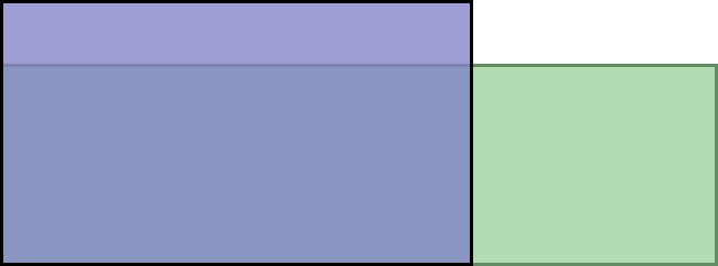 Visual TV Size Comparison : 43 inch 16x9 display vs 59 inch 32x9 display
