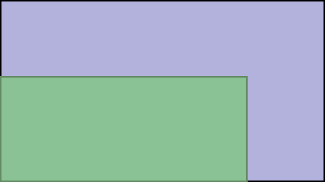 Visual TV Size Comparison : 47 inch 16x9 display vs 34 inch 21x9 display