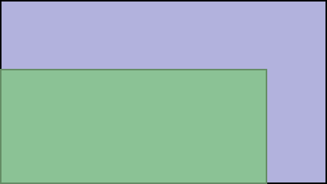 Visual TV Size Comparison : 49 inch 16x9 display vs 38 inch 21x9 display