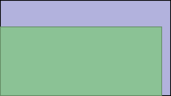 Visual TV Size Comparison : 50 inch 16x9 display vs 45 inch 21x9 display