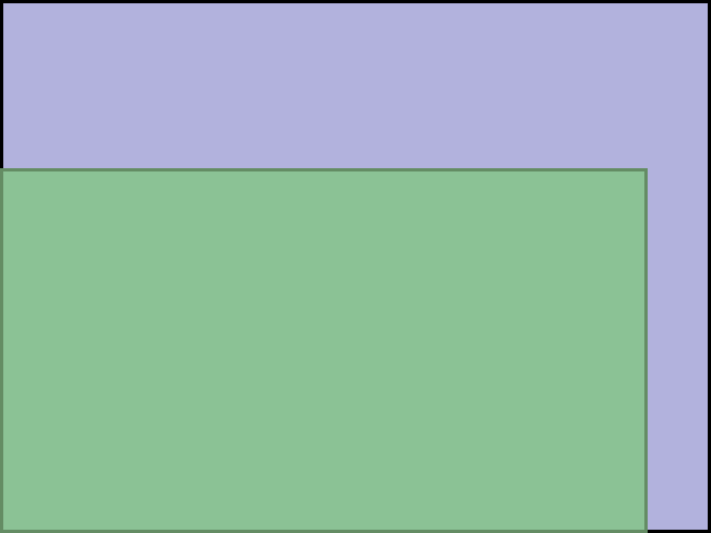Visual TV Size Comparison : 55 inch 4x3 display vs 46 inch 16x9 display