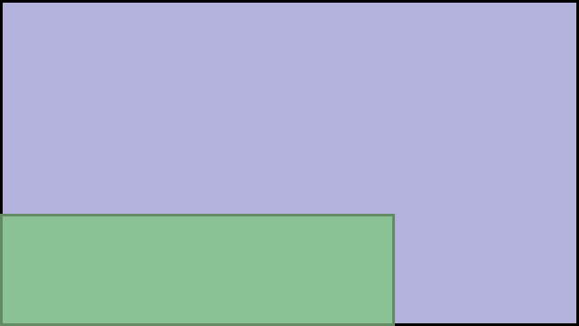 Visual TV Size Comparison : 55 inch 16x9 display vs 34 inch 32x9 display