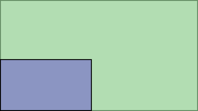 Visual TV Size Comparison : 65 inch 16x9 display vs 140 inch 16x9 display