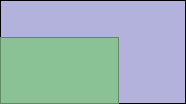Visual TV Size Comparison : 75 inch 16x9 display vs 48 inch 16x9 display