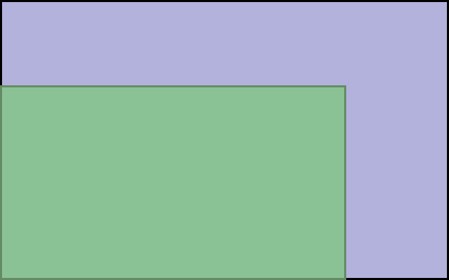 Visual TV Size Comparison : 8 inch 16x10 display vs 6 inch 16x9 display
