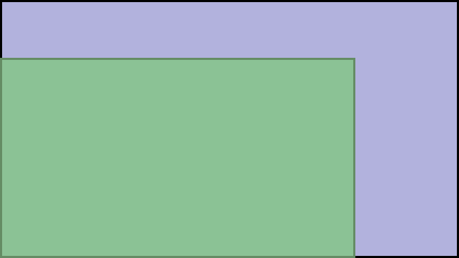 Visual TV Size Comparison : 8 inch 16x9 display vs 6.2 inch 16x9 display