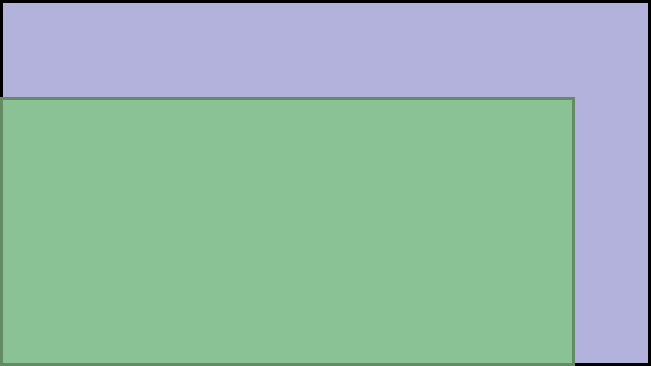 Visual TV Size Comparison : 8 inch 16x9 display vs 6.8 inch 19.3x9 display