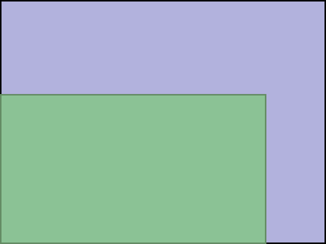 Visual TV Size Comparison : 8 inch 4x3 display vs 6 inch 16x9 display