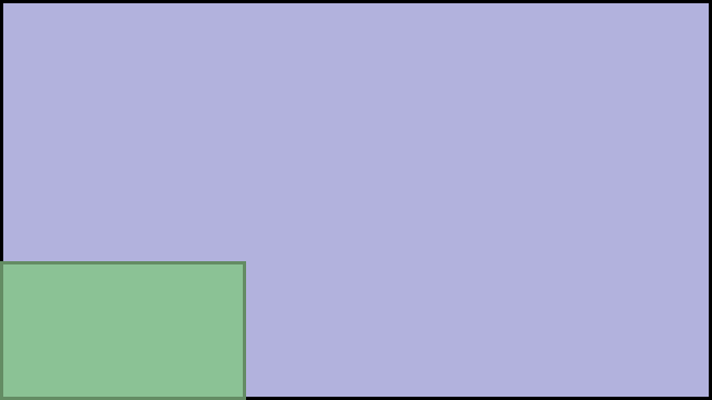 Visual TV Size Comparison : 84 inch 16x9 display vs 29 inch 16x9 display