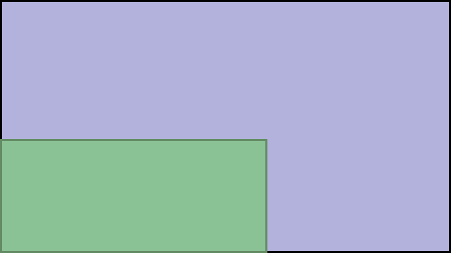 Visual TV Size Comparison : 98 inch 16x9 display vs 55 inch 2:35x1 display